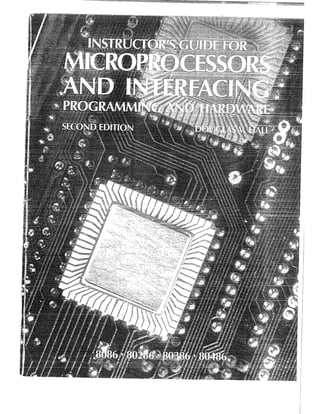Solution manual_microprocessors_and_interfacing_-_d_v_hall | PDF
