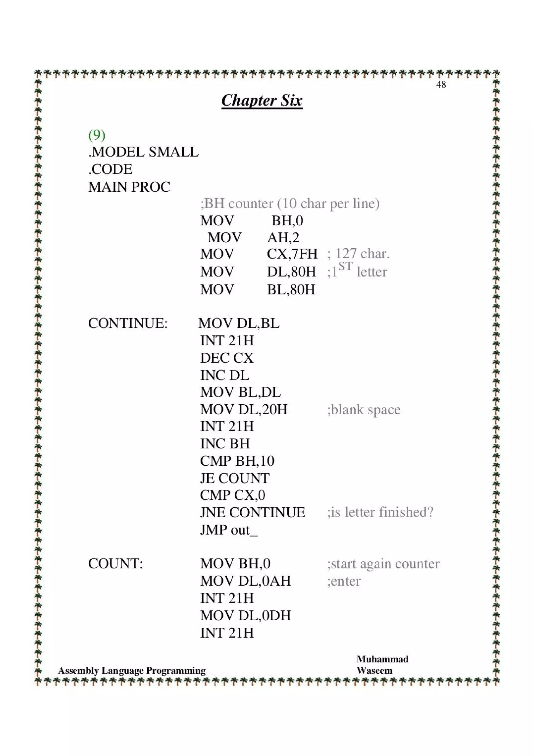 Solution Manual Of Assembly Language Programming And Organization Of