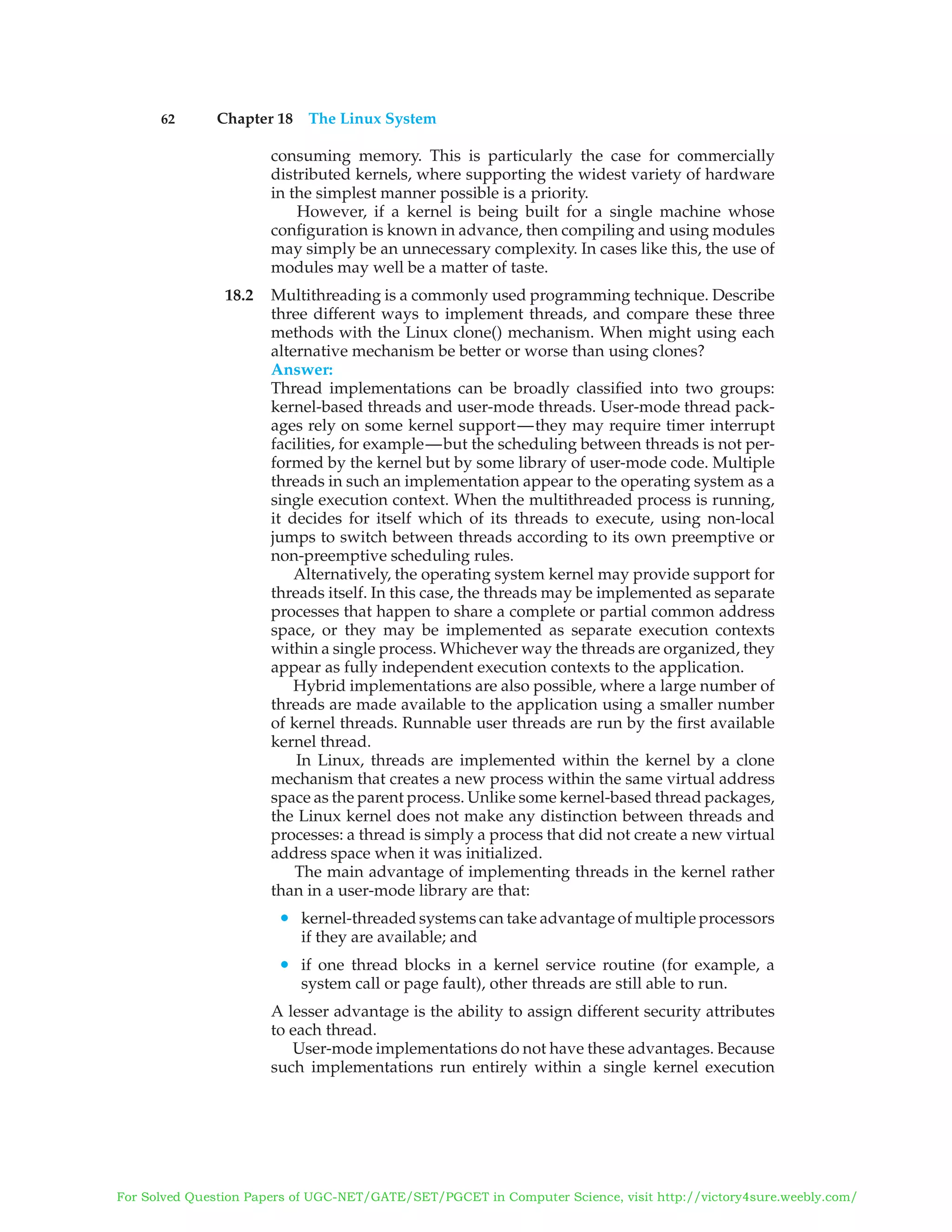 SOLUTION MANUAL OF OPERATING SYSTEM CONCEPTS BY ABRAHAM SILBERSCHATZ, PETER BAER GALVIN & GREG ...