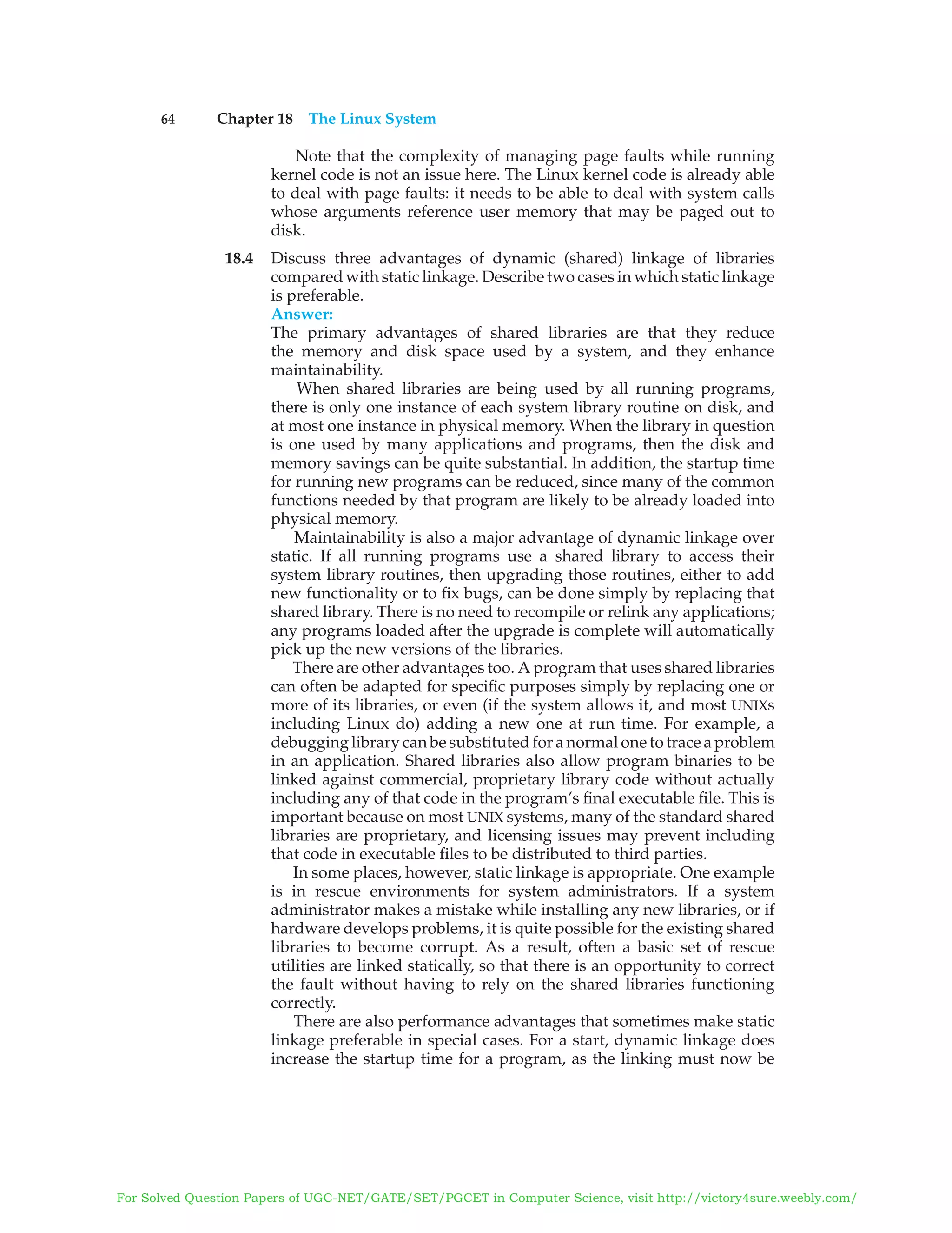 SOLUTION MANUAL OF OPERATING SYSTEM CONCEPTS BY ABRAHAM SILBERSCHATZ, PETER BAER GALVIN & GREG ...