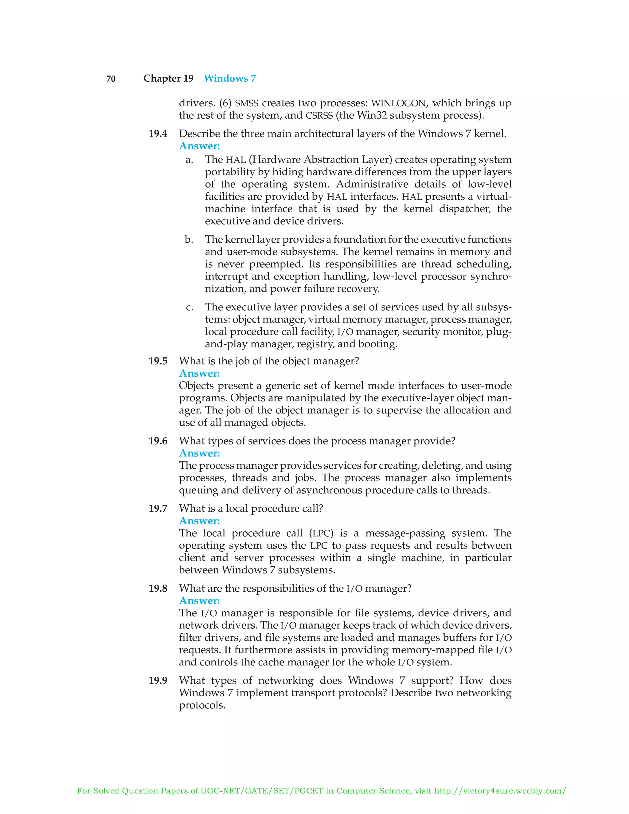 SOLUTION MANUAL OF OPERATING SYSTEM CONCEPTS BY ABRAHAM SILBERSCHATZ ...
