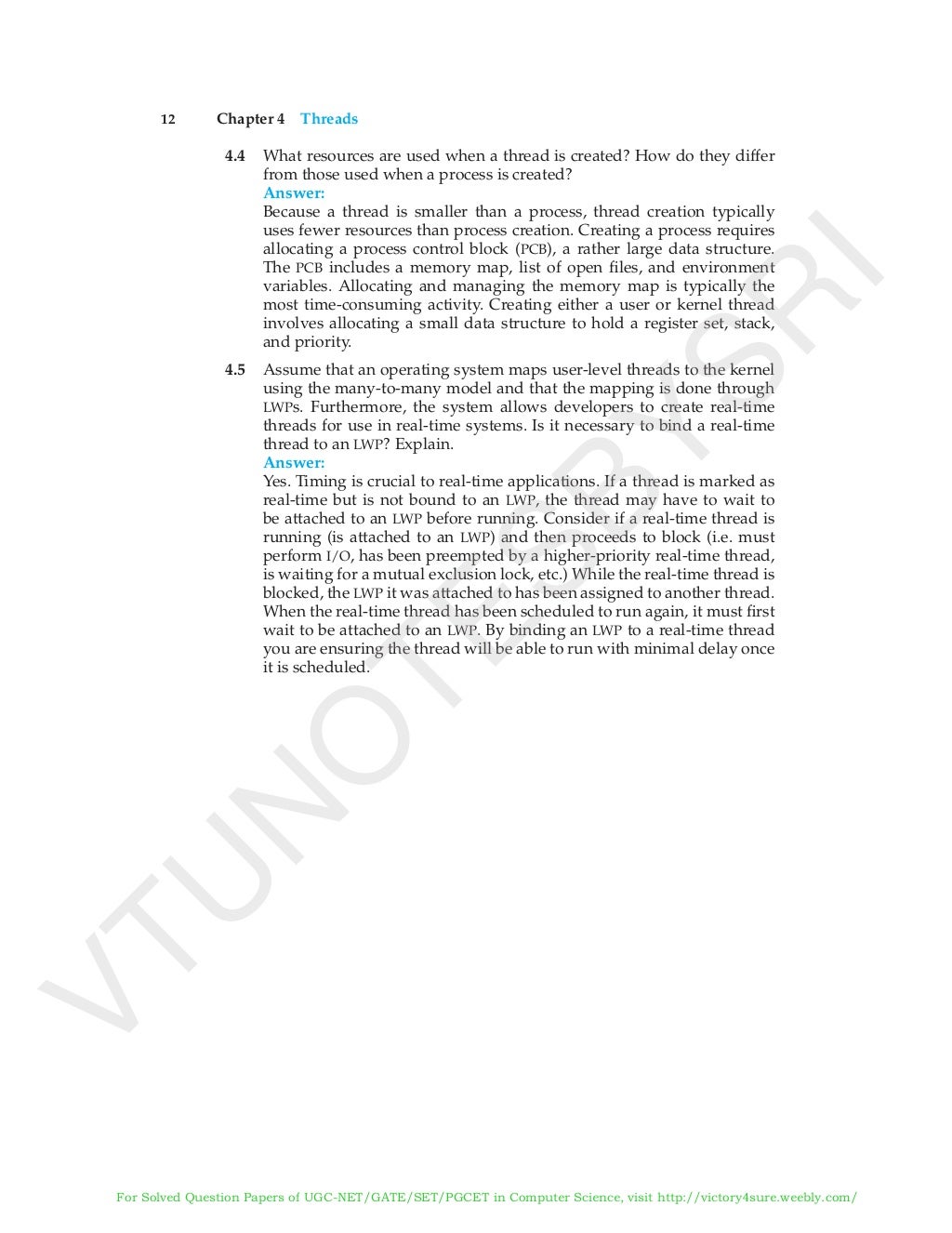 Solution Manual Of Operating System Concepts By Abraham Silberschatz 