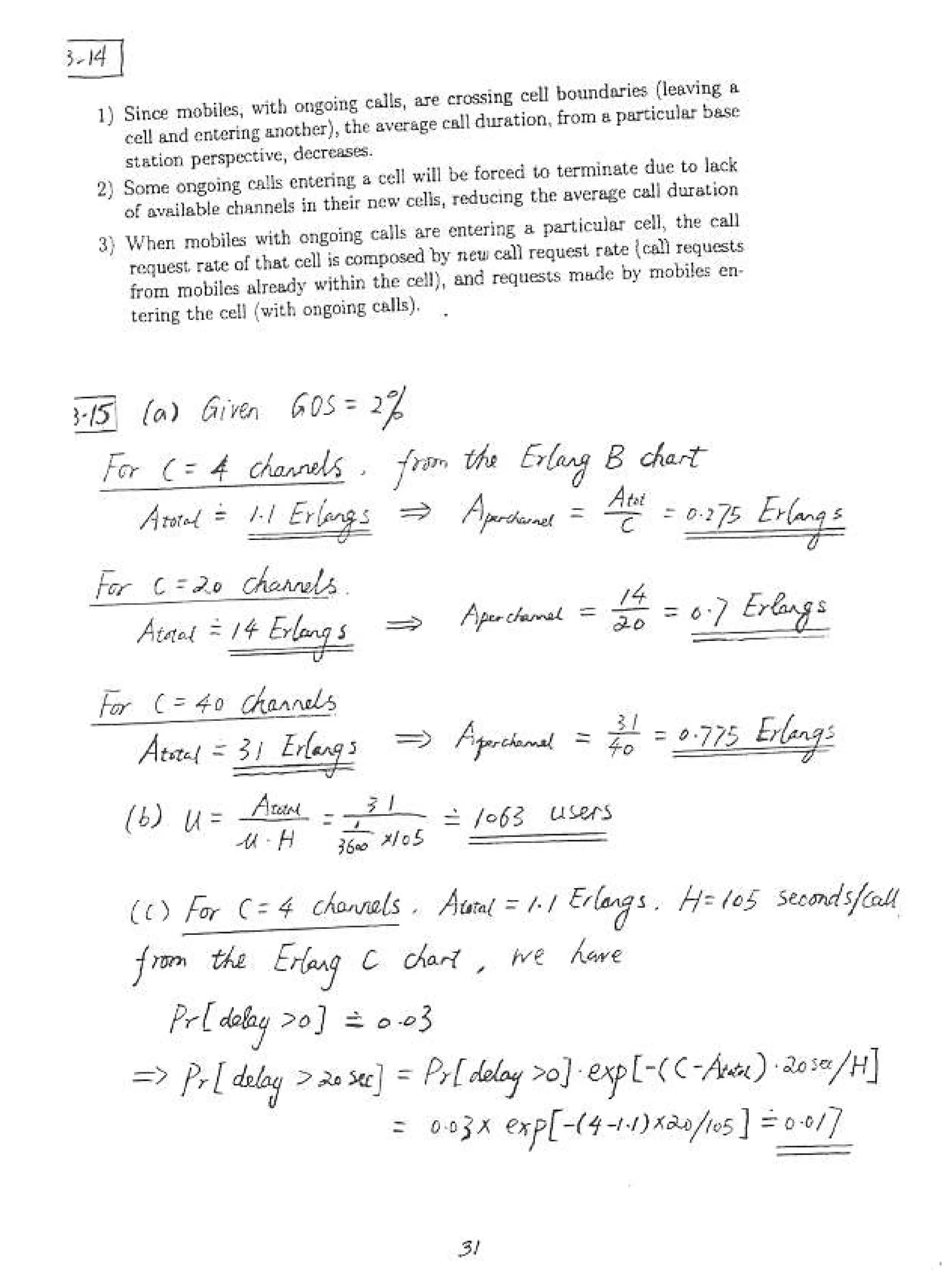 SOLUTION MANUAL OF WIRELESS COMMUNICATIONS BY THEODORE S RAPPAPORT | PDF