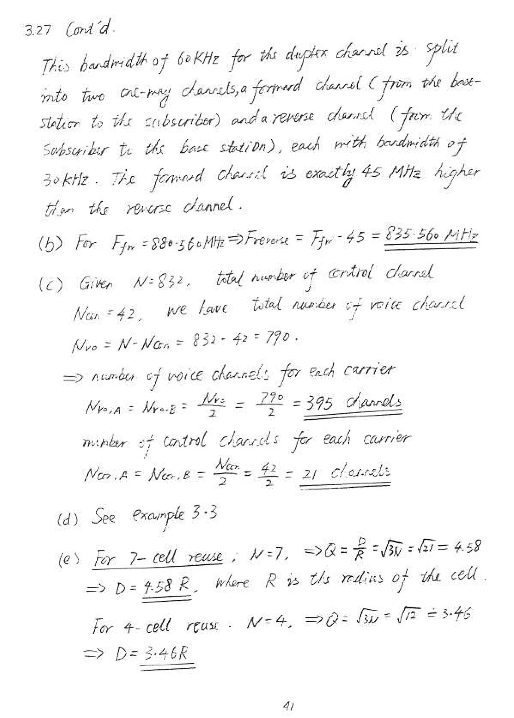 SOLUTION MANUAL OF WIRELESS COMMUNICATIONS BY THEODORE S RAPPAPORT | PDF
