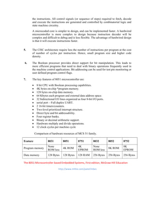 Solution manual the 8051 microcontroller based embedded systems | PDF