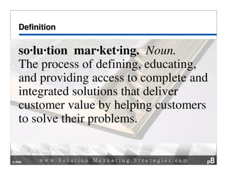 Solution Marketing Best Practices (Case Studies) | PPT
