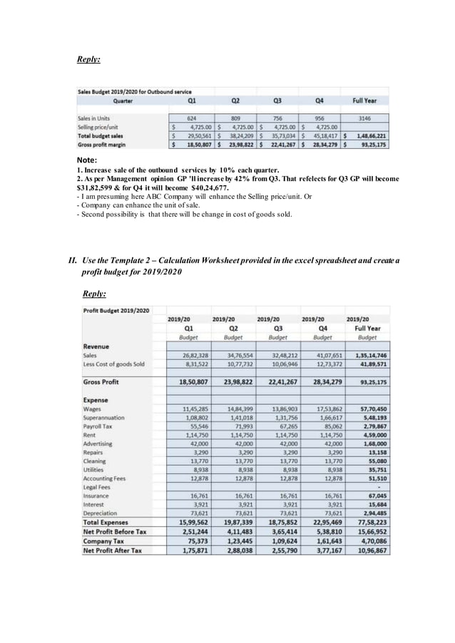 Budget Preparation | PDF