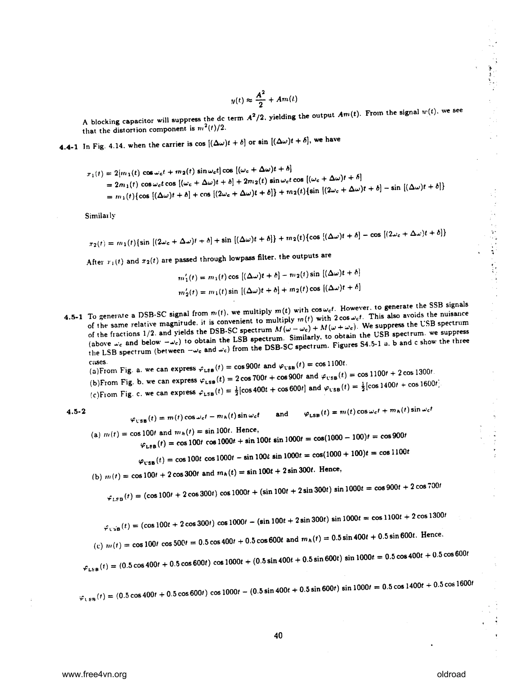 Solution modern digital-& analog-communications-systems-b-p-lathi | PDF