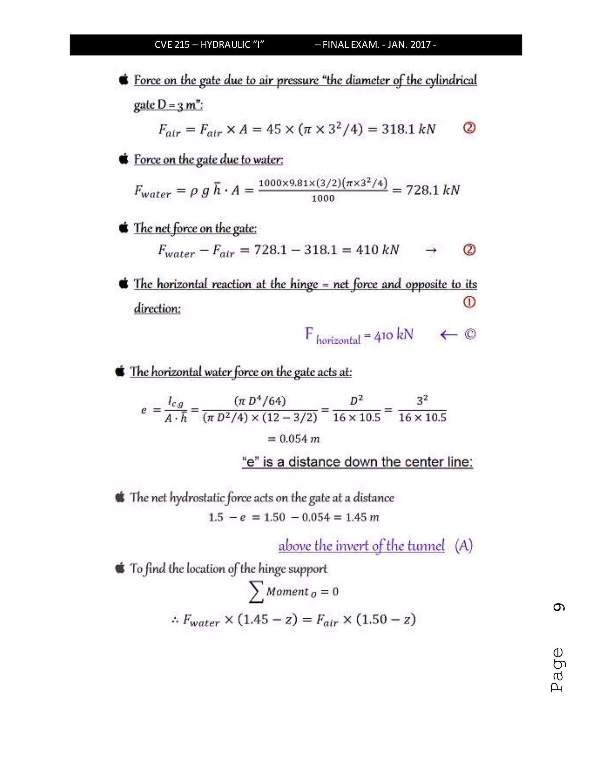 Problem solving in fluid mechanics | DOCX