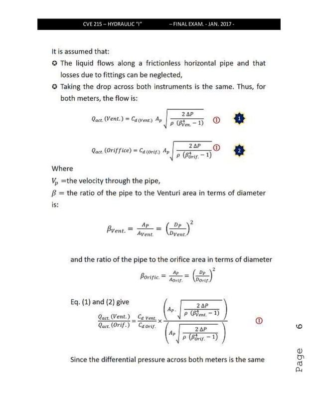 Problem solving in fluid mechanics | PDF
