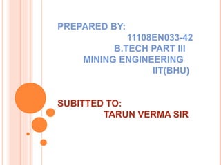 Solution of a simplex problem using excel | PPTX