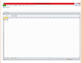 Solution of a simplex problem using excel | PPTX