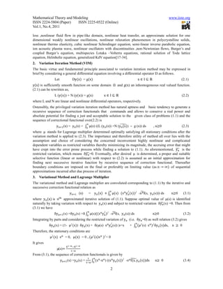 Solution of a singular class of boundary value problems by variation iteration method | PDF