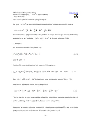 Solution of a subclass of lane emden differential equation by variational iteration method | PDF ...