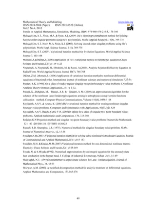 Solution of a subclass of lane emden differential equation by variational iteration method | PDF ...
