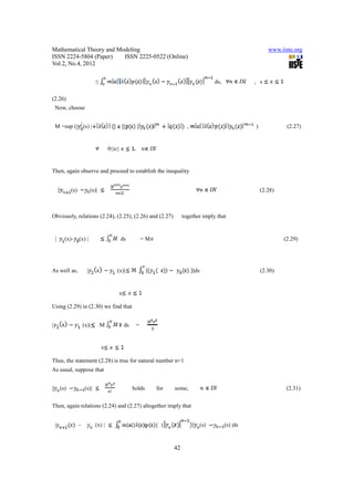 Solution of a subclass of lane emden differential equation by ...