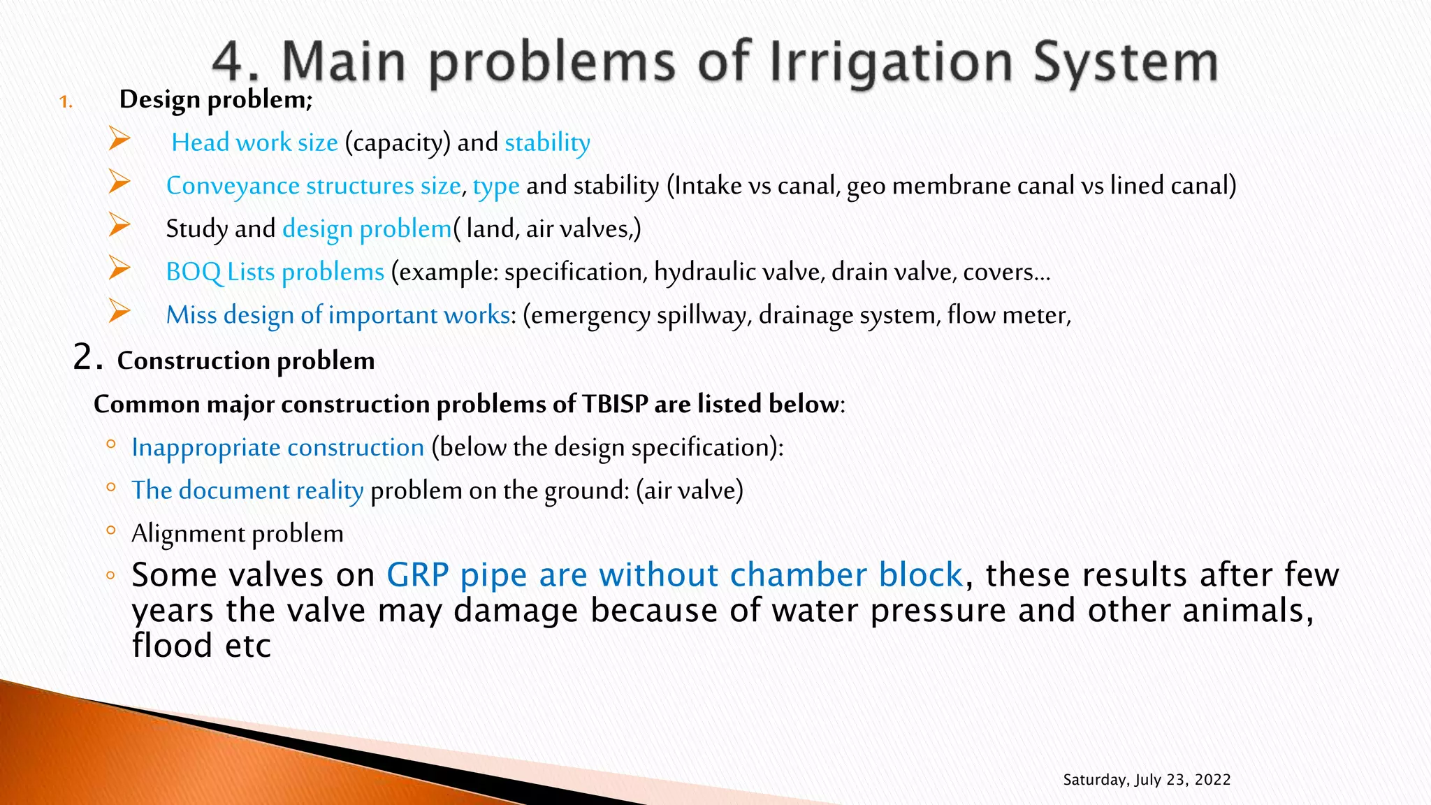 Solution of Irrigation problem.pptx