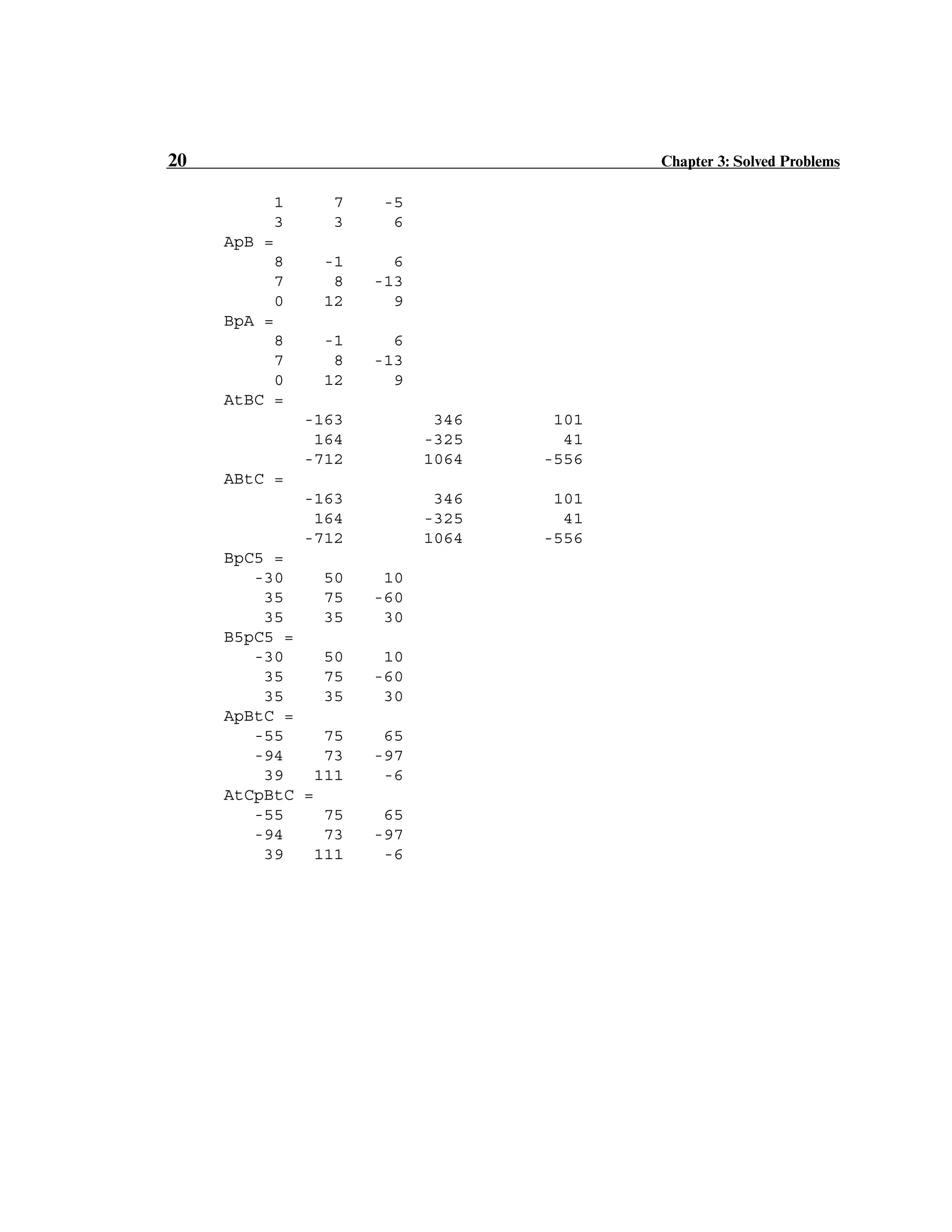 Solution Of Matlab Chapter 3 Pdf Programming Languages Computing