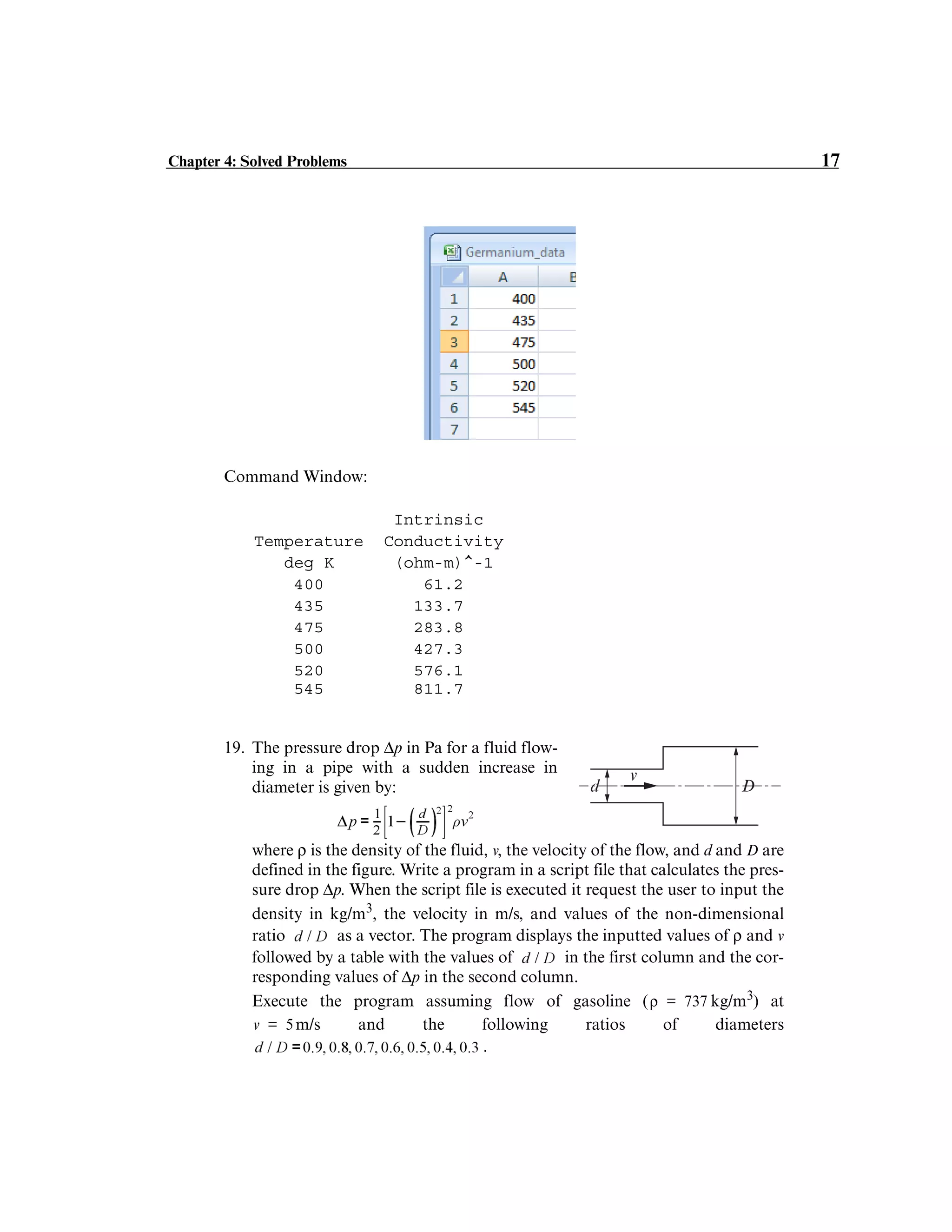 Solution of matlab chapter 4 | PDF | Chemistry | Science