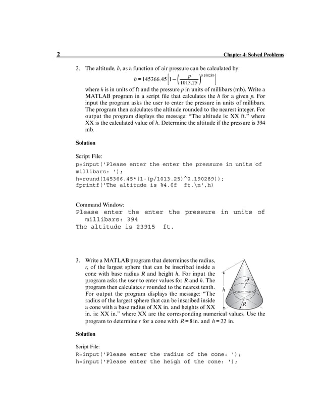 Solution Of Matlab Chapter 4 Pdf 