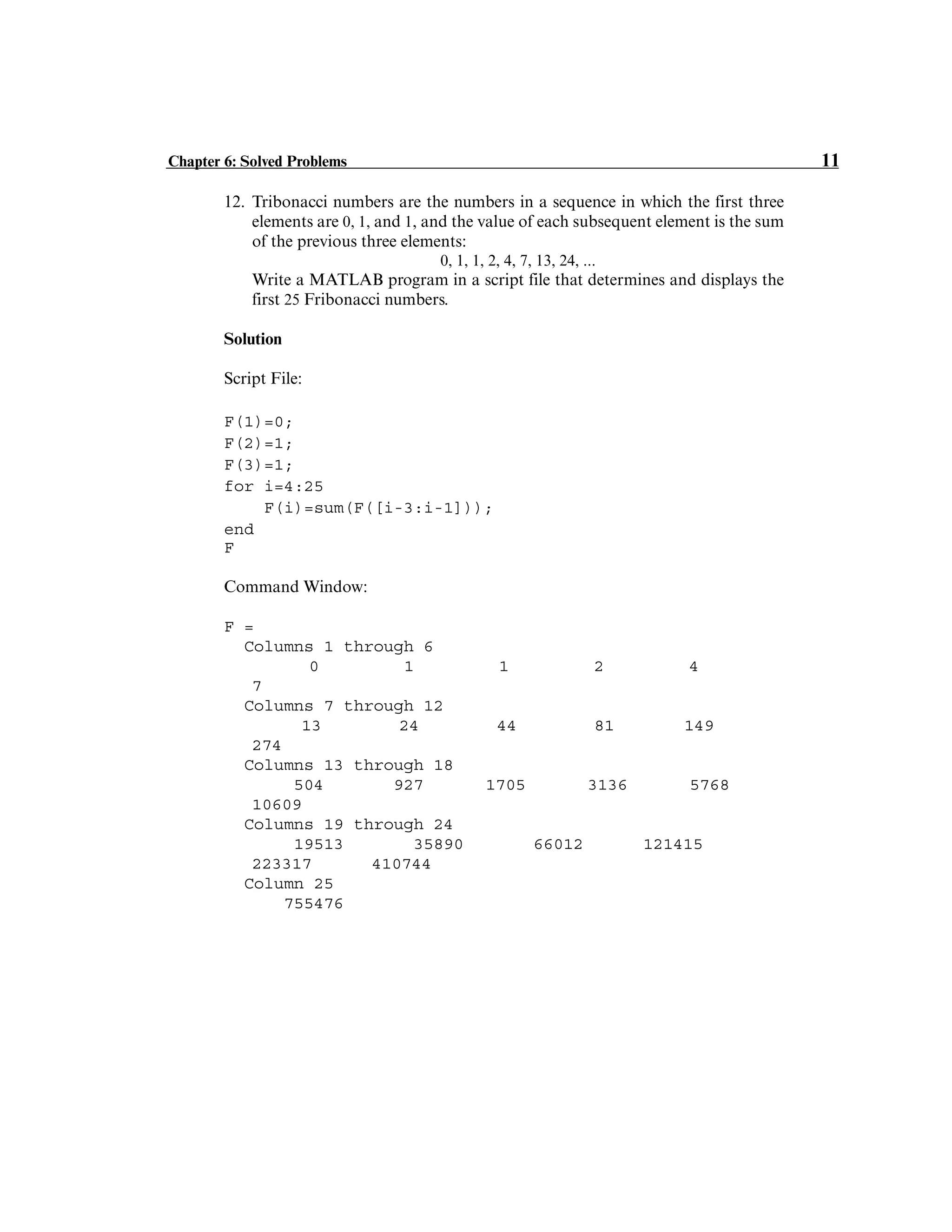 Solution of matlab chapter 6 | PDF