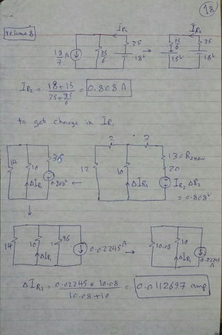 Electric Circuits Class (Solution of Problem set C) | PDF