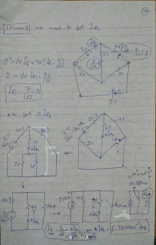 Electric Circuits Class (Solution of Problem set C) | PDF