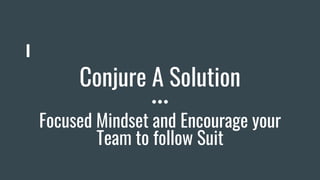 AGILE: Solution Oriented Approach in Leadership | PPTX