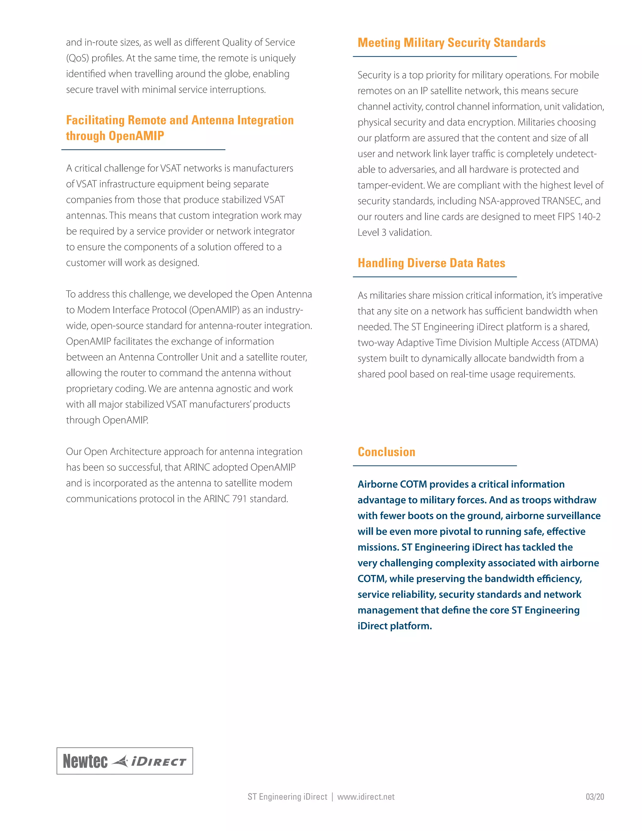 Airborne Satellite Communications On The Move Pdf