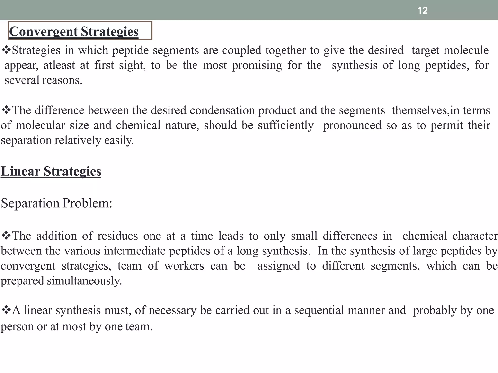 Solution phase peptide synthesis | PPTX