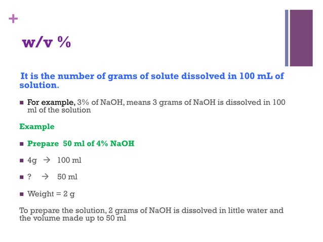 Chemical Laboratory Solution Preparation Presentation | PDF | Chemistry ...
