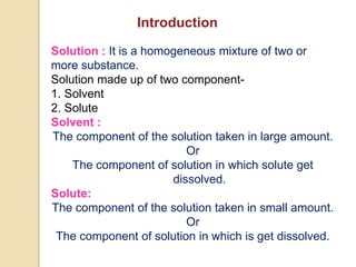Solution preperation | PPT