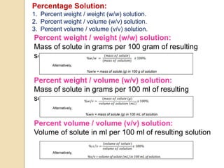 Solution preperation | PPT