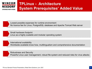 Wincor TP.Linux - Best Retail Application | PPT
