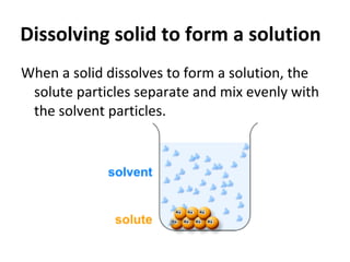 Properties of Solutions | PPT