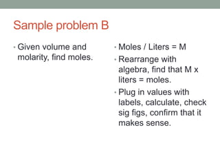 Solutions, Molarity, Molality | PPTX