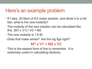 Molality Examples