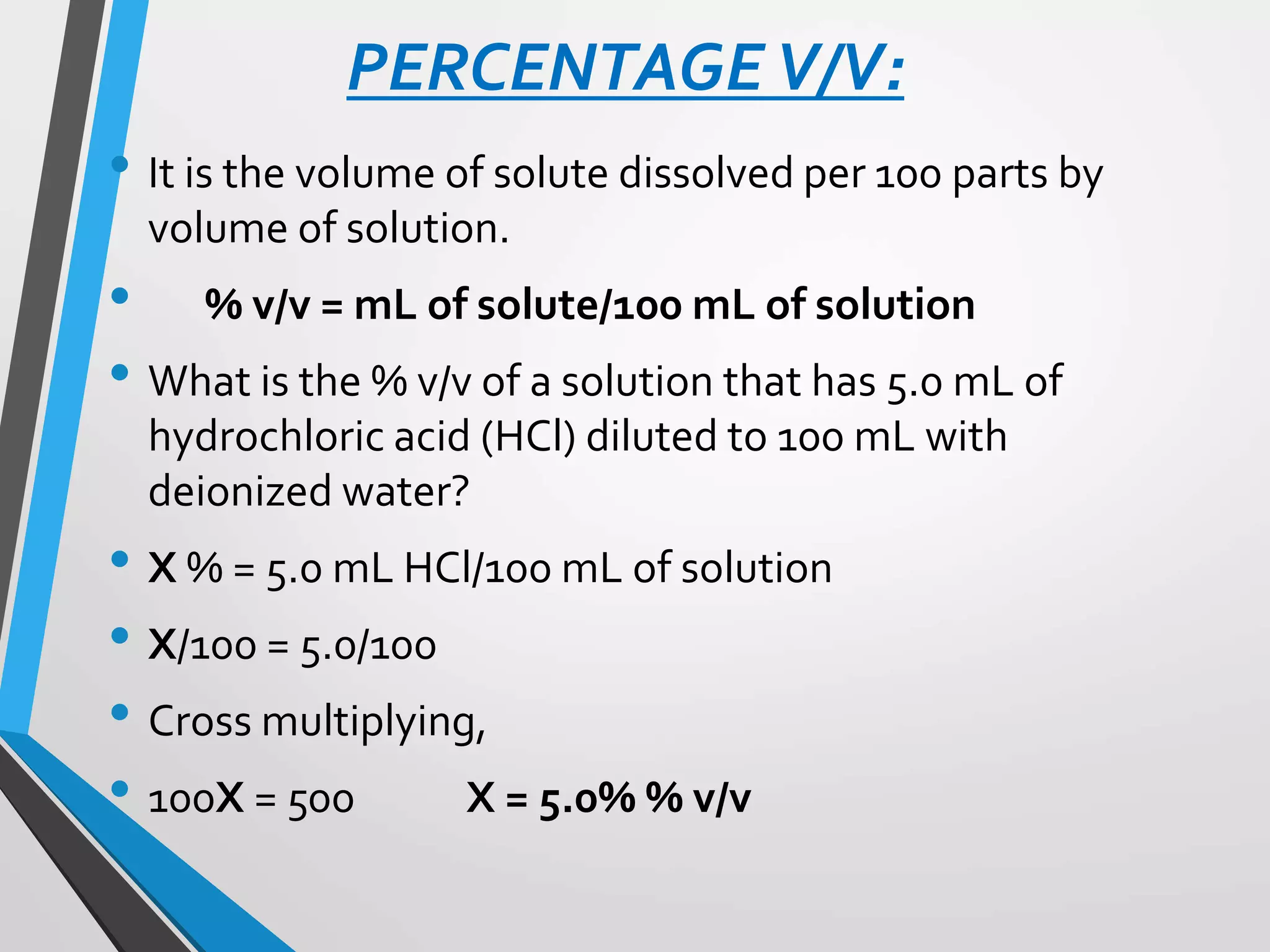 Preparation Of Solutions | PPTX