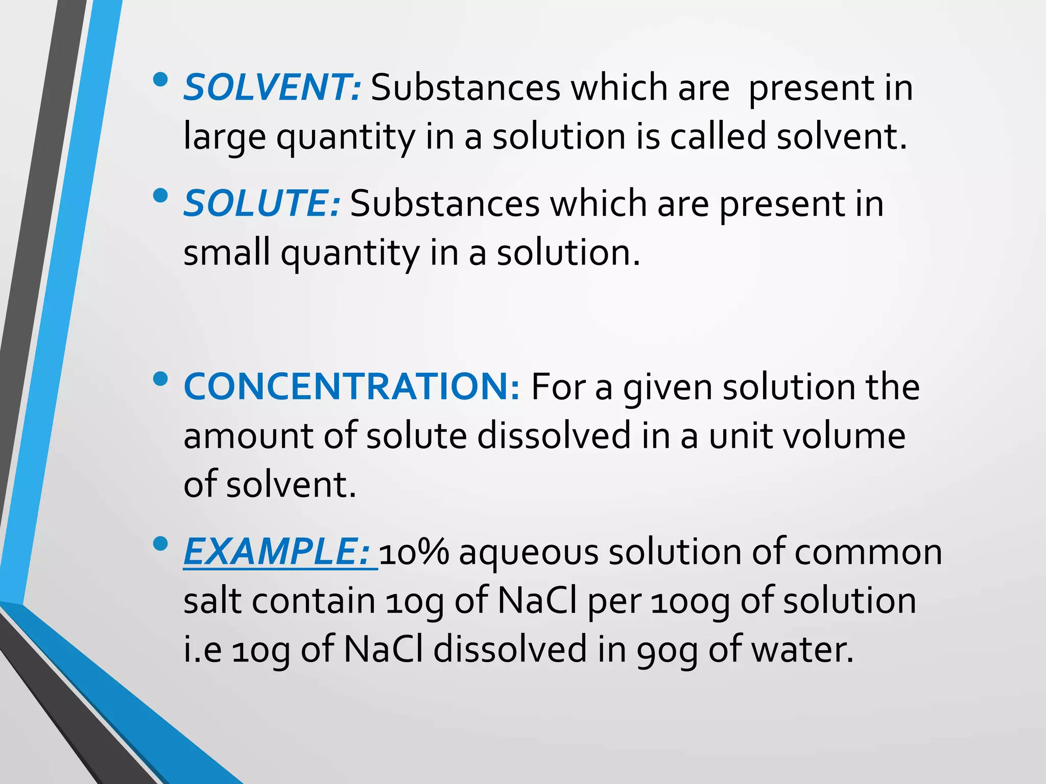 Preparation Of Solutions | PPTX