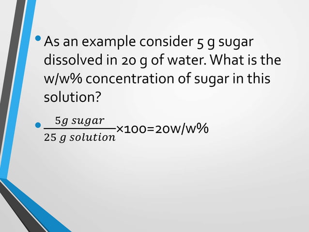 Preparation Of Solutions | PPTX | Chemistry | Science
