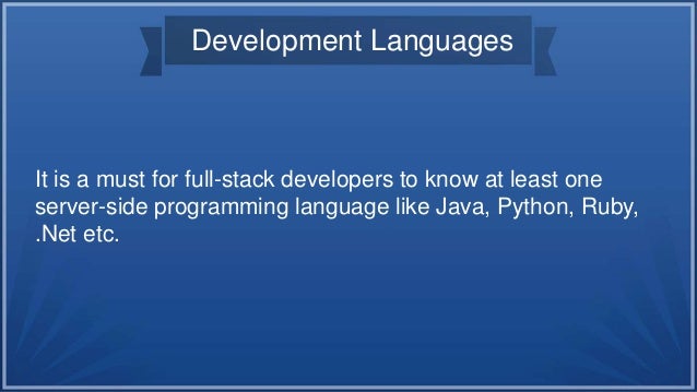 Full Stack Web Developer | PPT