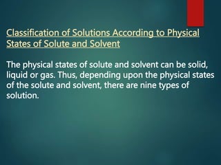 Solutions pharmaceutics slides | PPTX