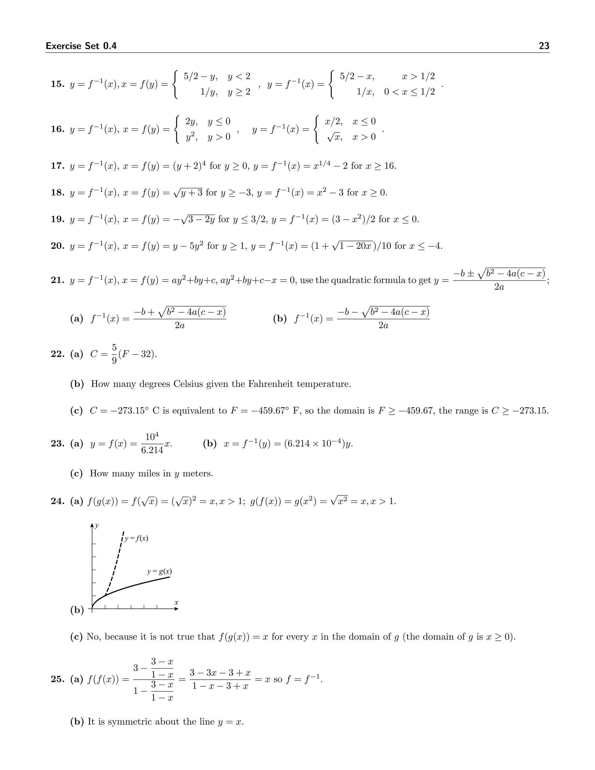 Solutions Manual for Calculus Early Transcendentals 10th Edition by Anton | PDF