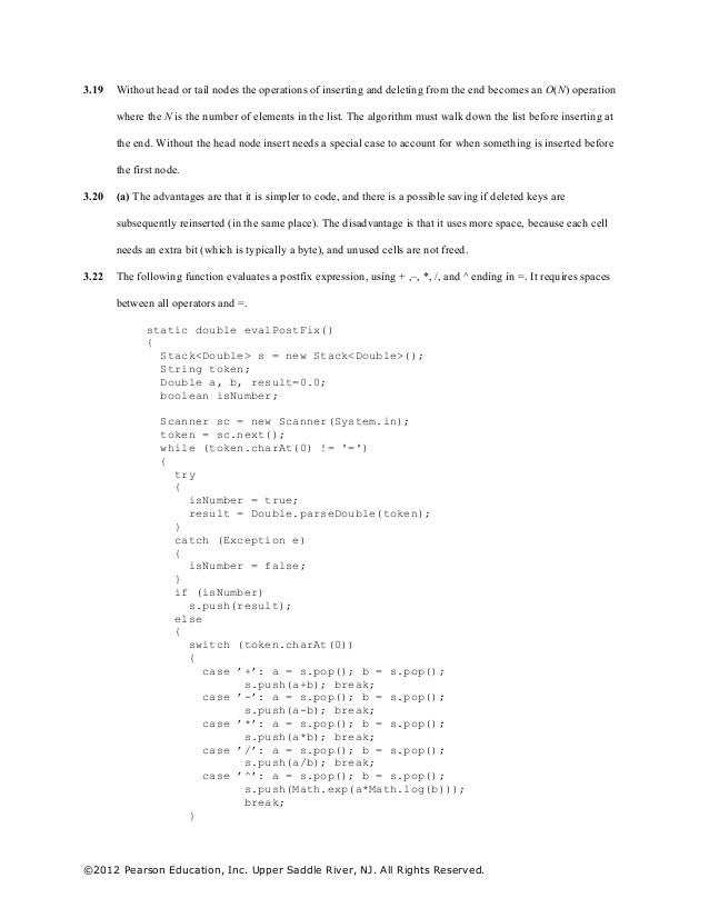 Solutions Manual For Data Structures And Algorithm Analysis In Java 3rd
