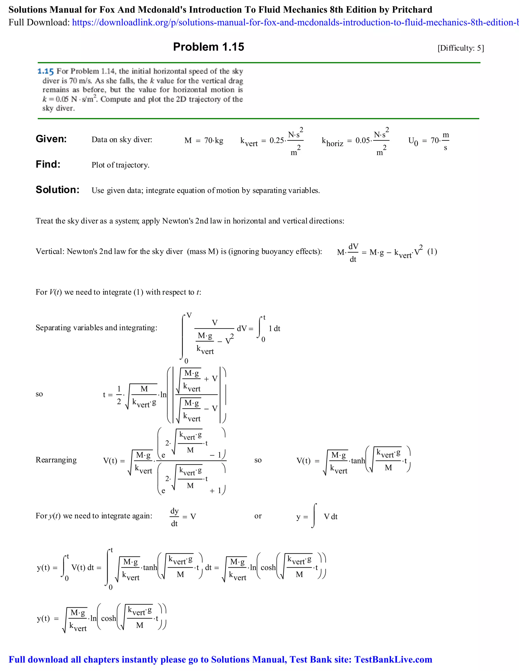 Solutions Manual for Foundations Of MEMS 2nd Edition by Chang Liu | PDF