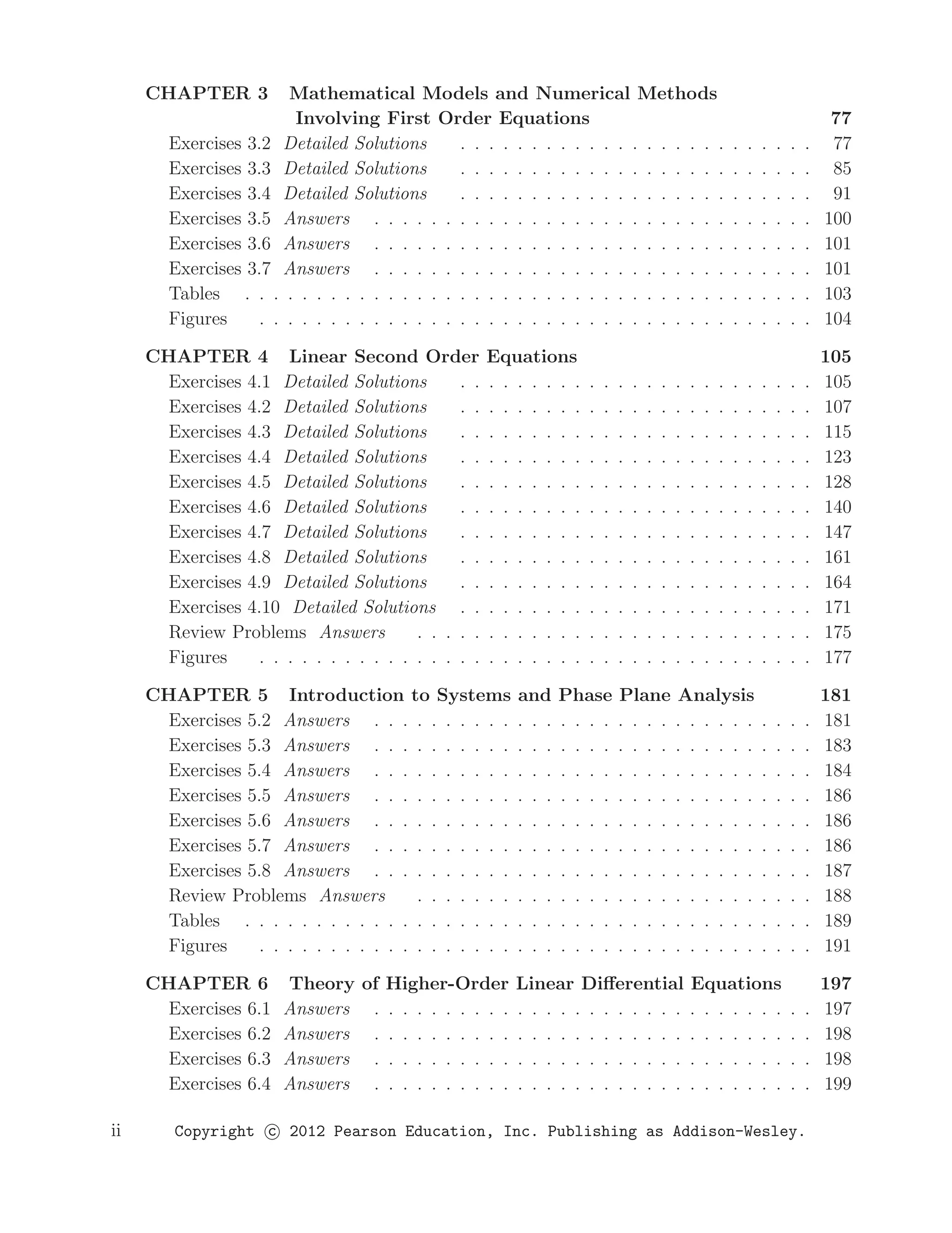Solutions Manual for Fundamentals Of Differential Equations 8th Edition by Nagle | PDF