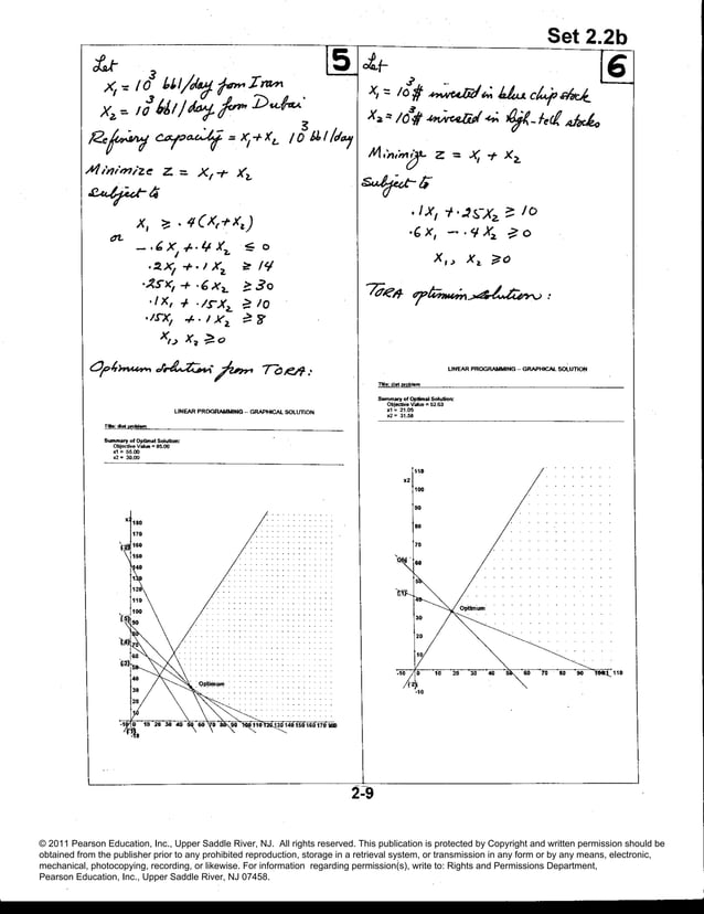Solutions Manual for Introduction Operations Research 9th Edition by ...