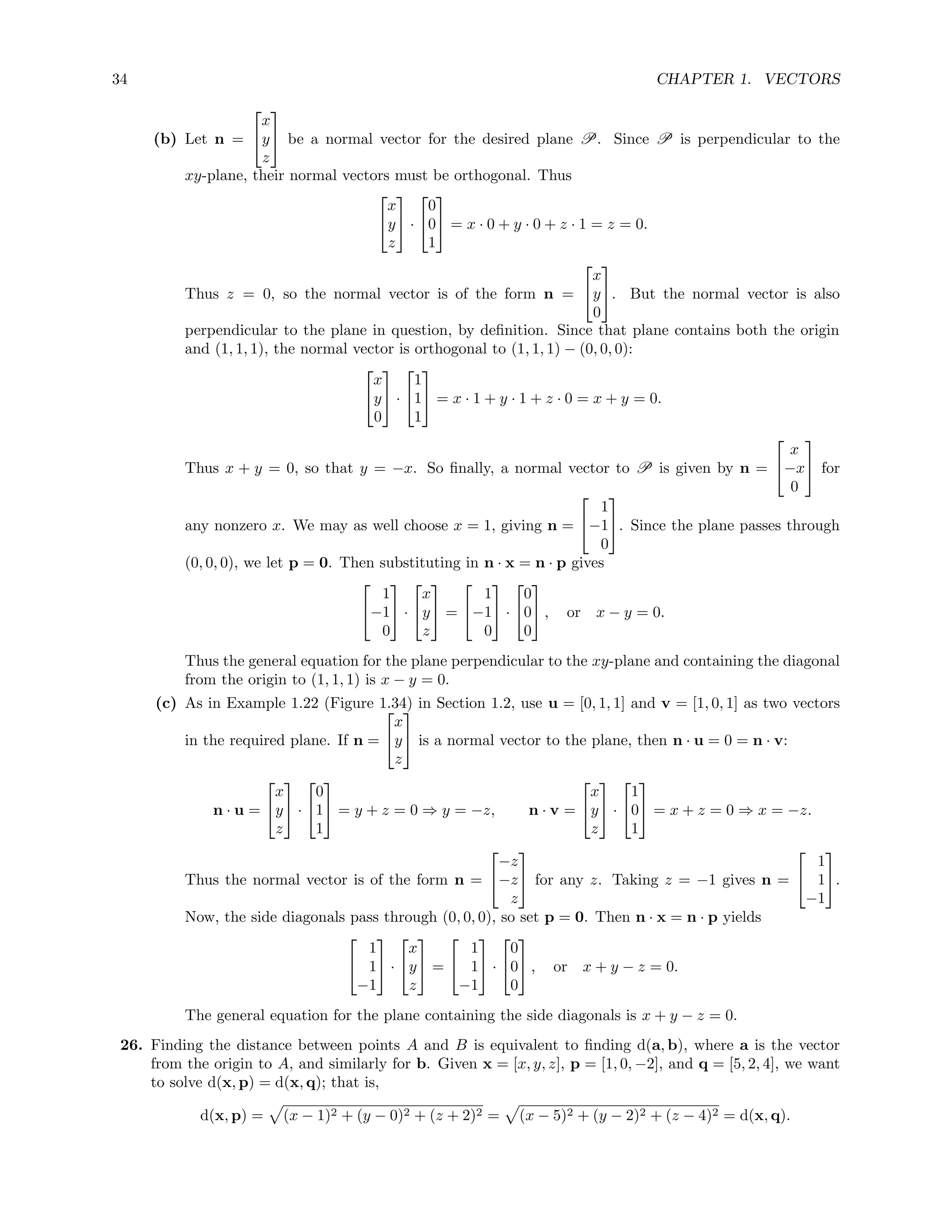 Solutions Manual for Linear Algebra A Modern Introduction 4th Edition by David Poole | PDF