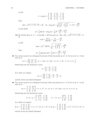 Solutions Manual for Linear Algebra A Modern Introduction 4th Edition by David Poole | PDF