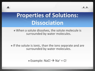 Biochemistry- Solutions | PPTX